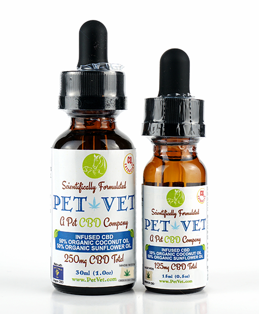 Pet Vet CBD Tincture - 125mg, 250mg, 1000mg - The Canna Company