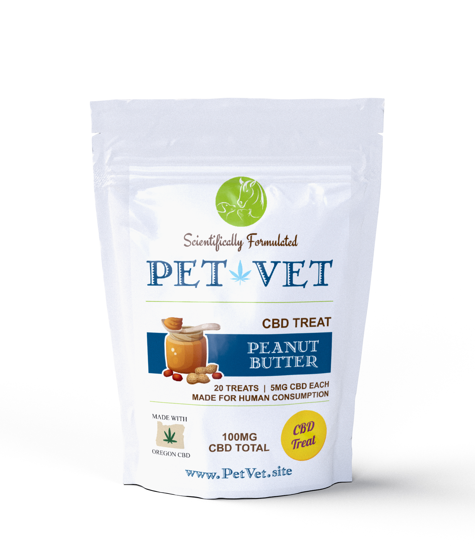 CBD Peanut Butter Pet Treats