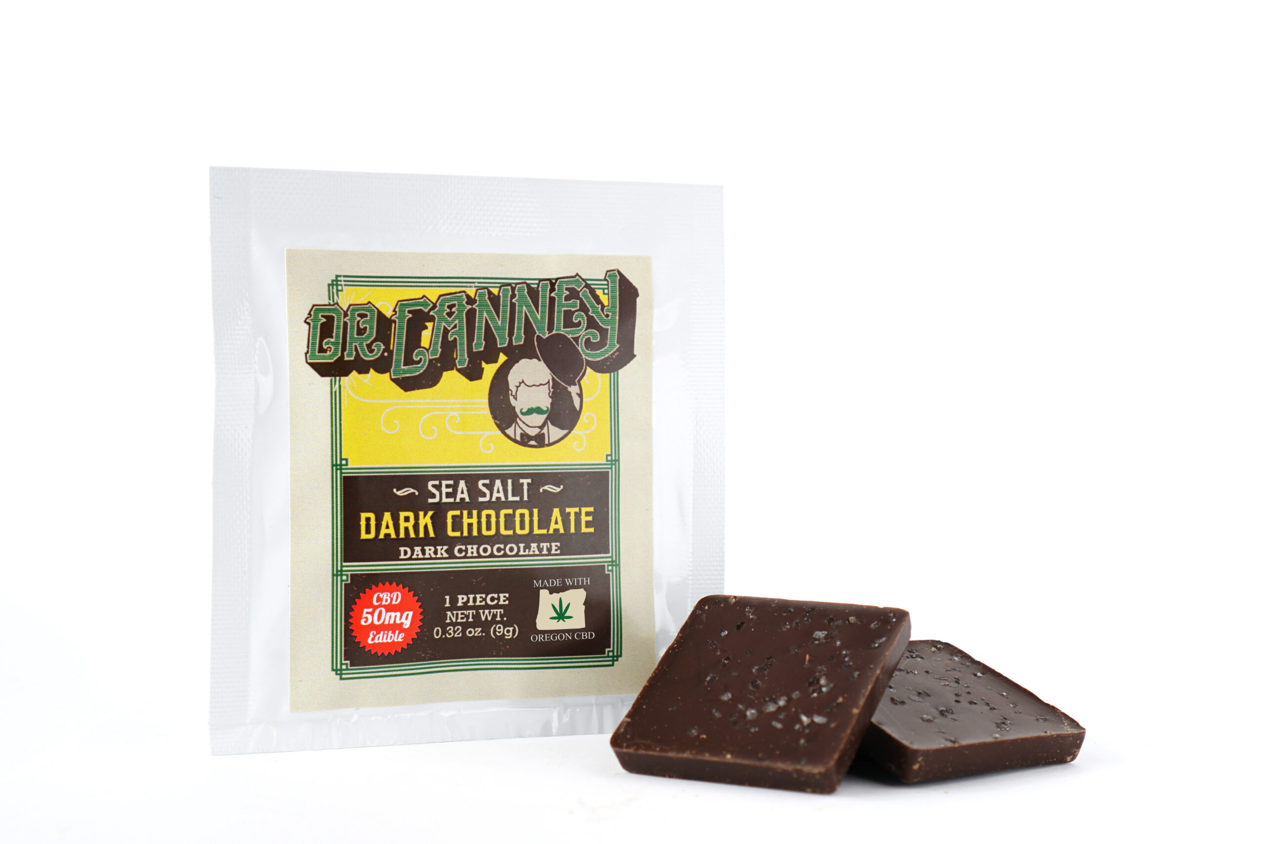 Dr. Canney 50mg CBD Infused Dark Chocolate - Sea Salt - The Canna Company