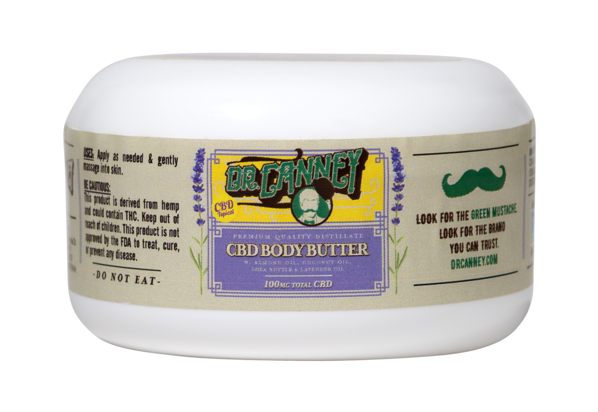 Dr Canney 100mg CBD Body Butter - Lavender - The Canna Company