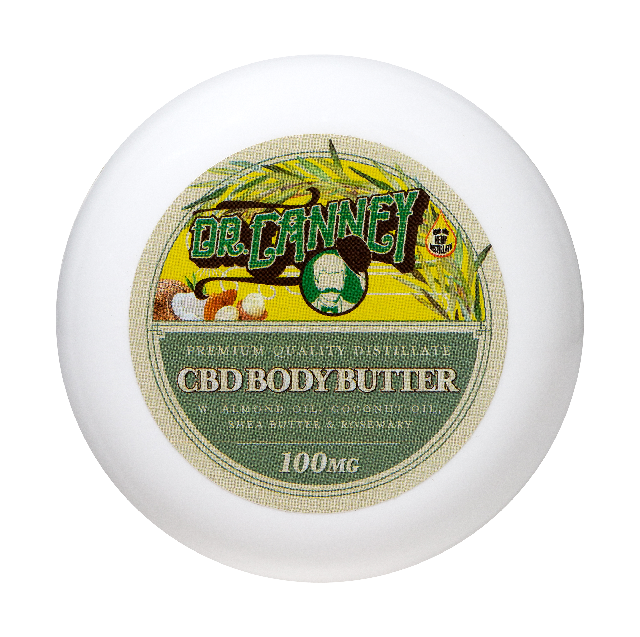 Dr Canney 100mg CBD Body Butter - Rosemary - The Canna Company